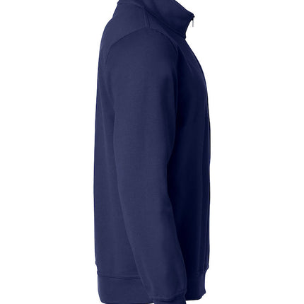 Basic Half Zip - Herre/Dame - Marine Blå - Clique 021033 – Modekompagniet.dk